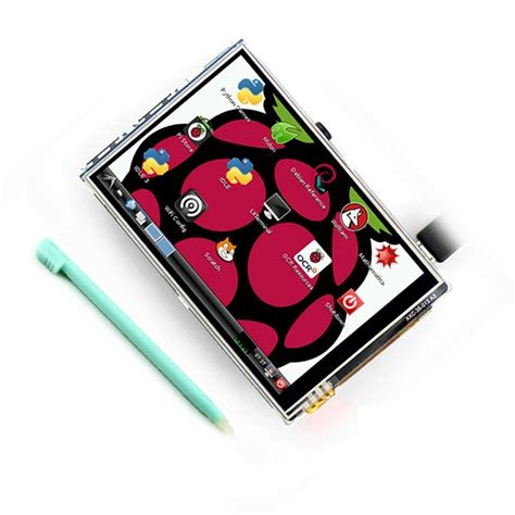 35 인치 480320 터치 스크린 라즈베리 파이 Bb V30 쉴드 저항 Lcd 디스플레이 모듈 Tft 터치 펜 Xpt2046 컨트롤러lcd 모듈