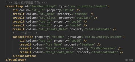 Mybatis3映射mybatis List 映射 Csdn博客