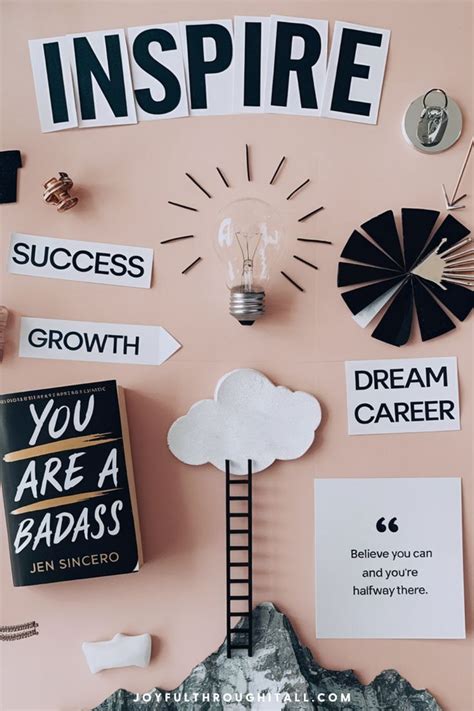 how to use a career growth vision board for reinventing yourself and