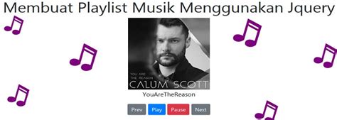 Membuat Playlist Musik Menggunakan Jquery