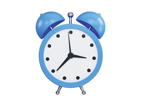 3d Rendering Alarming Table Watch 3d Vector Icon Illustration 19549652