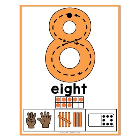 Lucky To Learn Math 1st Grade Unit 1 Number Sense Anchor Chart Eight Lucky Little Learners