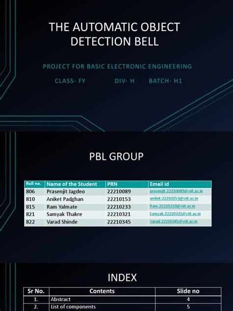 the automatic object detection bell pdf computer science physical