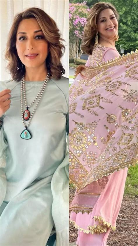 Stylish Ethnic Outfits Worn By Sonali Bendre 15 Minute News