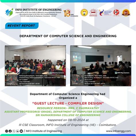 Info Institute Of Engineering On Linkedin Compilerdesign Csedept