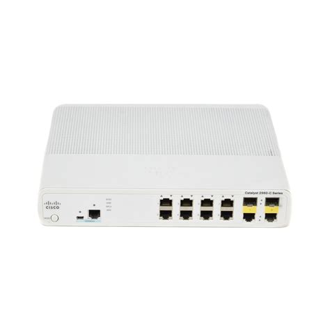 Cisco WS C2960C 8TC L 2960C Switch 8 FE 2 X Dual Purpose Uplink LAN Base Dedicated Networks