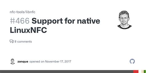 Support For Native LinuxNFC Issue Nfc Tools Libnfc GitHub