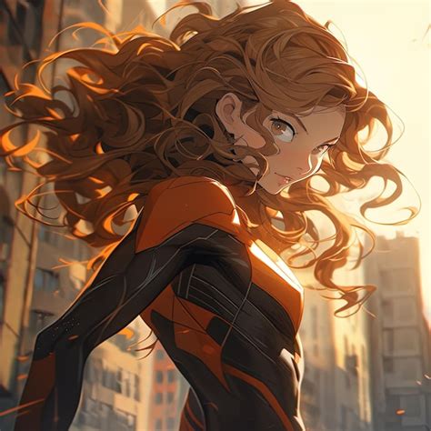 Premium Photo Fantasy Illustration Of A Woman In A Super Hero Costume