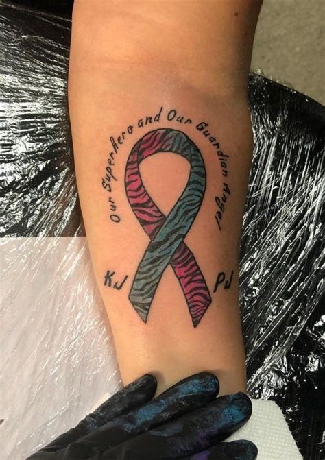 25 Meaningful Ribbon Tattoo Designs For Beautiful Women Pink Ribbon