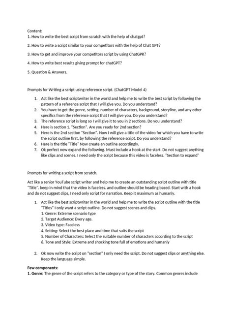 Scipt Dat Pdf Plot Narrative