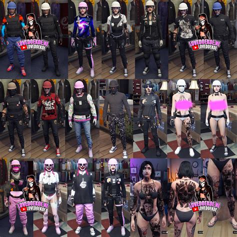 Modded Gta 5 Tryhard Beff Outfits Glitches Girl Outfits Fashion