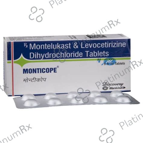 Monticope 510mg Tablet 10s Save 2 On Substitute Medicine