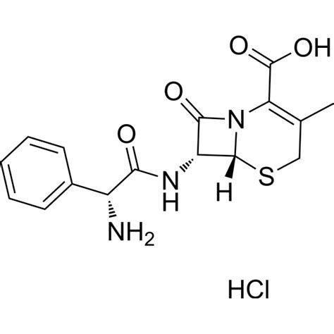 Cephalexin Hydrochloride Standard Cephalosporin Antibiotic