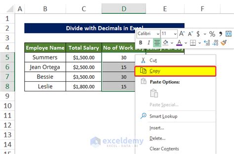 How To Divide With Decimals In Excel Suitable Examples ExcelDemy