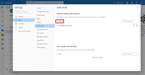 How To Block Emails In Outlook Android Authority