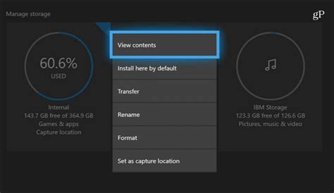 How To Move Games And Manage External Drives On Xbox One