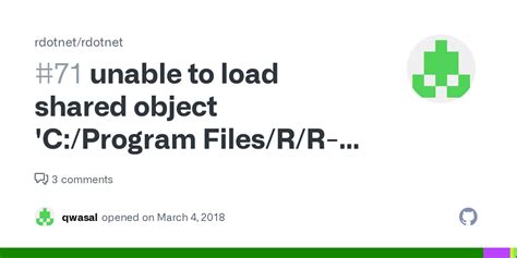 Unable To Load Shared Object Cprogram Filesrr 343librarystats