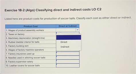 solved exercise 18 2 algo classifying direct and indirect