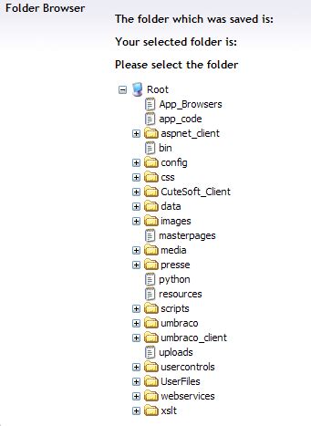 Folder Picker Our Umbraco Com