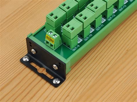 Din Rail Mount 10a 300v 16x2 Pole Pluggable Screw Terminal Block Distribution Module