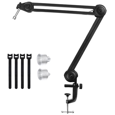 Jamelo Microphone Stand Heavy Duty Suspension Scissor Mic Boom Arm For