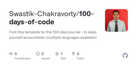 Swastik Chakravorty On Linkedin Github Swastik Chakravorty100 Days
