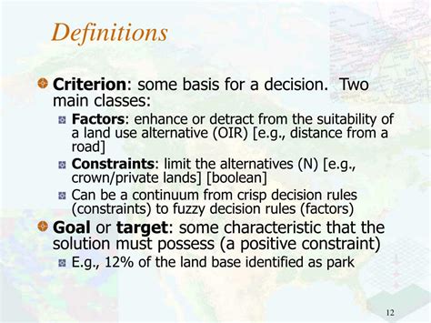 Ppt Multi Criteria Evaluation Powerpoint Presentation Free Download Id 1302166