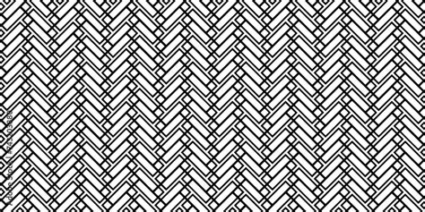 Geometric Tile Pattern Modern Brick Style Seamless Pattern Featuring Seamless Interlocking