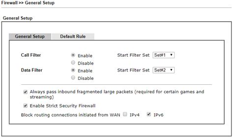 Zasada Dzia Ania Firewall W Routerach Vigor Draytek