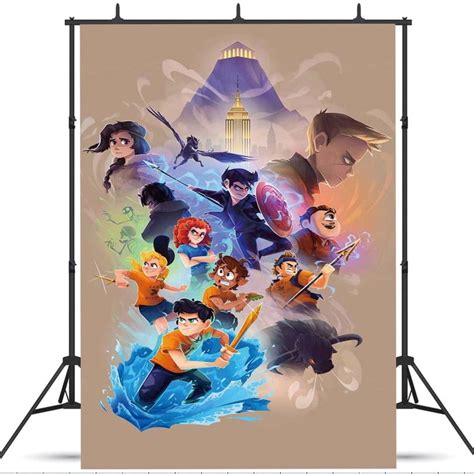 Percy Jackson And The Olympians Party Supplies Taspestry Poster Banner Backdrop Background Wall