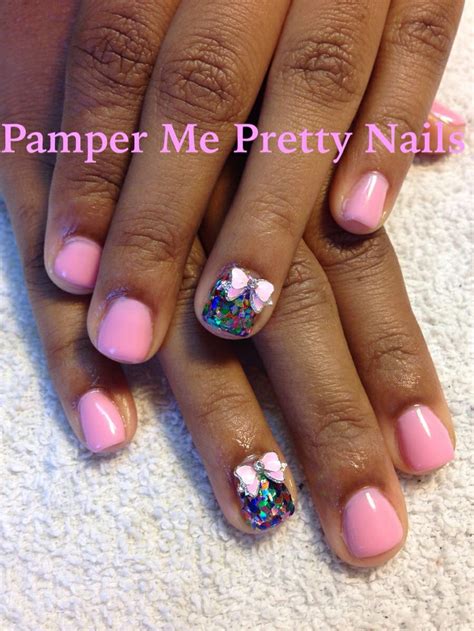 Gel Nails W 3d Art