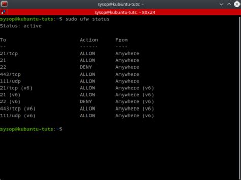How To Configure A Firewall In Linux Using Ufw Format Swap Tech Tutorials