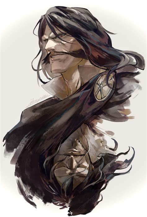 Yhwach And Zangetsu Bleach And 1 More Drawn By Ikuyoan Danbooru
