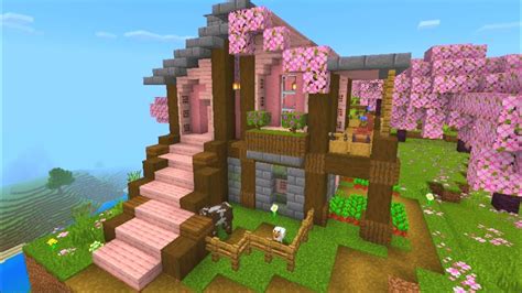 Как построить Вишневый дом в Майнкрафт Youtube