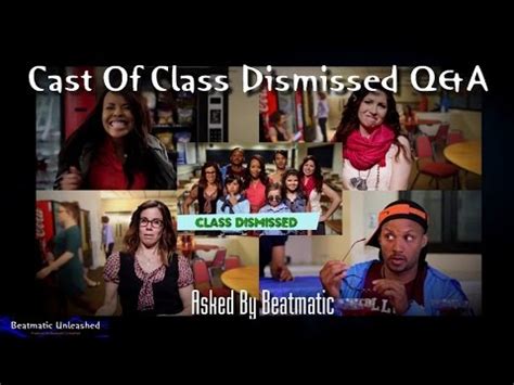 Cast Of Class Dismissed Qanda Nakia Burrise Power Rangers Youtube