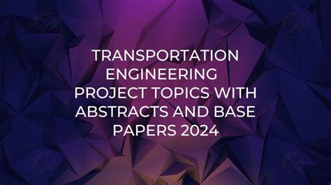 Transportation Engineering Archives Engineers Planet
