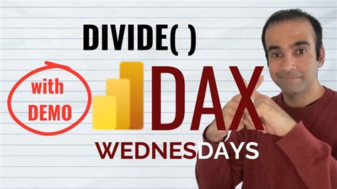 DAX Function DIVIDE Learn How To Use DIVIDE DAX Wednesdays Powerbi Lowcode Nocode Bmw