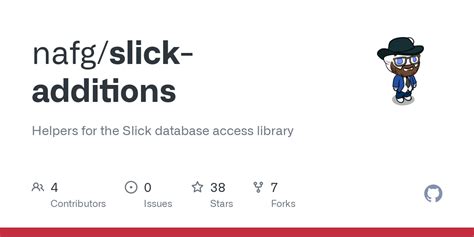 Github Nafg Slick Additions Helpers For The Slick Database Access Library