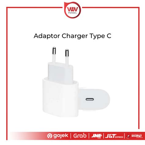 Jual Adaptor Charger Type C Shopee Indonesia