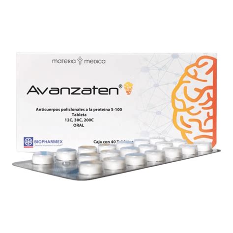Avanzaten Adulto Tabletas Farmacia Homeopática