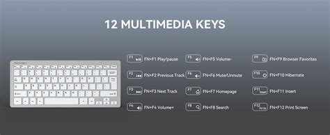 Tecknet Wireless Keyboard And Mouse Combo Mini Cordless Computer Keyboard And Mouse