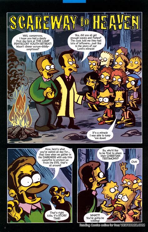 Bart Simpsons Treehouse Of Horror 010 2004 Read Bart Simpsons