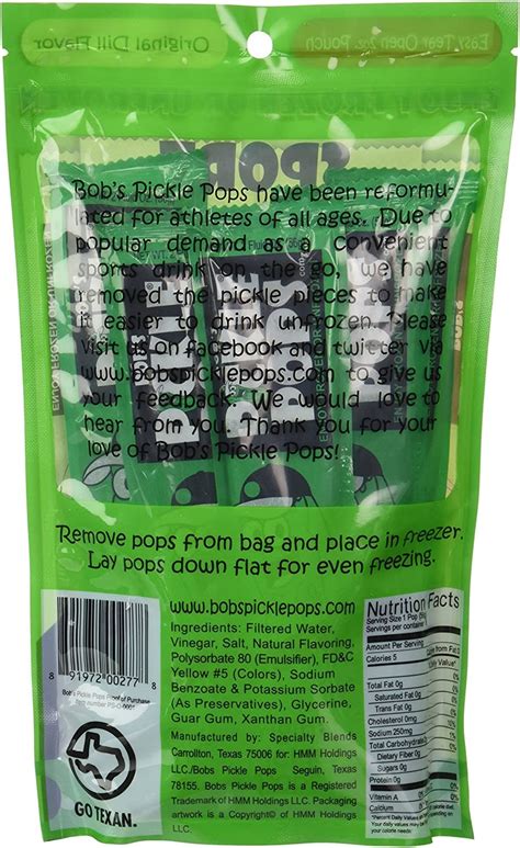 Bobs Pickle Pops 2 Oz 6 Count Beauty Suppliers Online Shopping