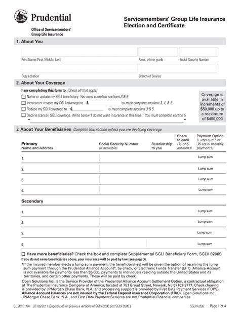 Prudential Gi Employee Forms Printable Form 2024