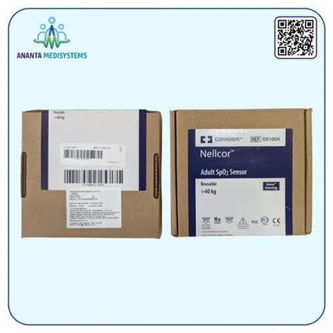 Sensor Type Reusable Nellcor Oximax Spo2 Sensor For Icu Model Name Number Ds100a At Rs 4000