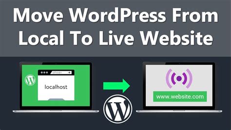Migrate Wordpress Website From Localhost To Live Server 2021 Wordpress Website Development