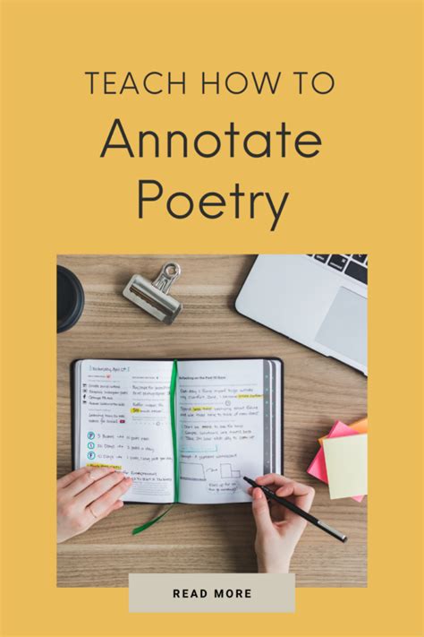 How To Annotate Poetry With Your Students In Steps Mondays Made Easy