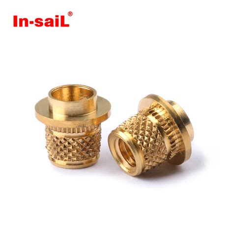 Brass Bollhoff Type 0940 0941 M4 Insert Nut And Screw For Plastics
