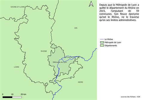 Depuis Que La Métropole De Lyon A Quitté Le Département Du Rhône En 2015 Lamputant De 59