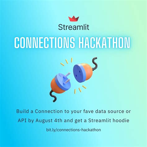 Connections Hackathon Official Announcements Streamlit